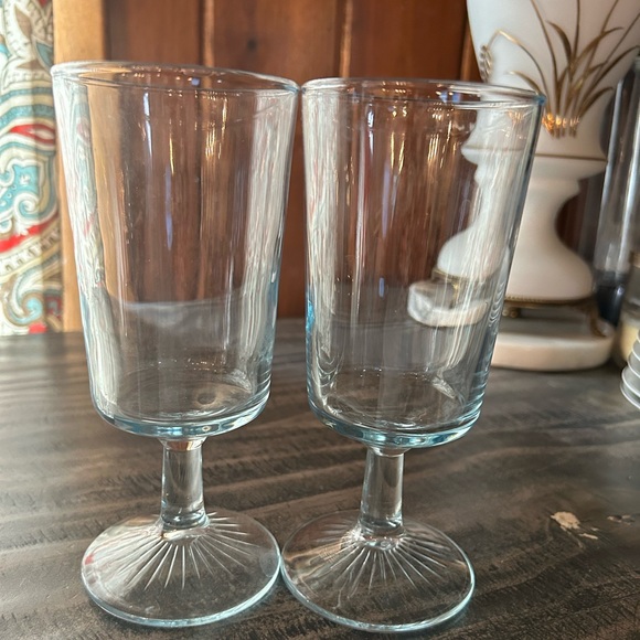 Libbey | Dining | Vintage Libbey Due Detergent Star Sapphire Blue ...